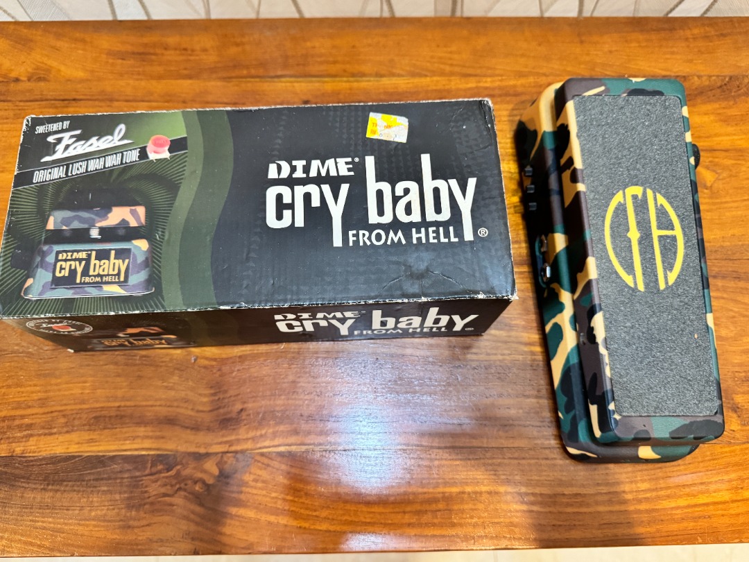 Dunlop Cry Baby From Hell Wah (DB01) – Dimebag Signature Wah, Hobbies ...