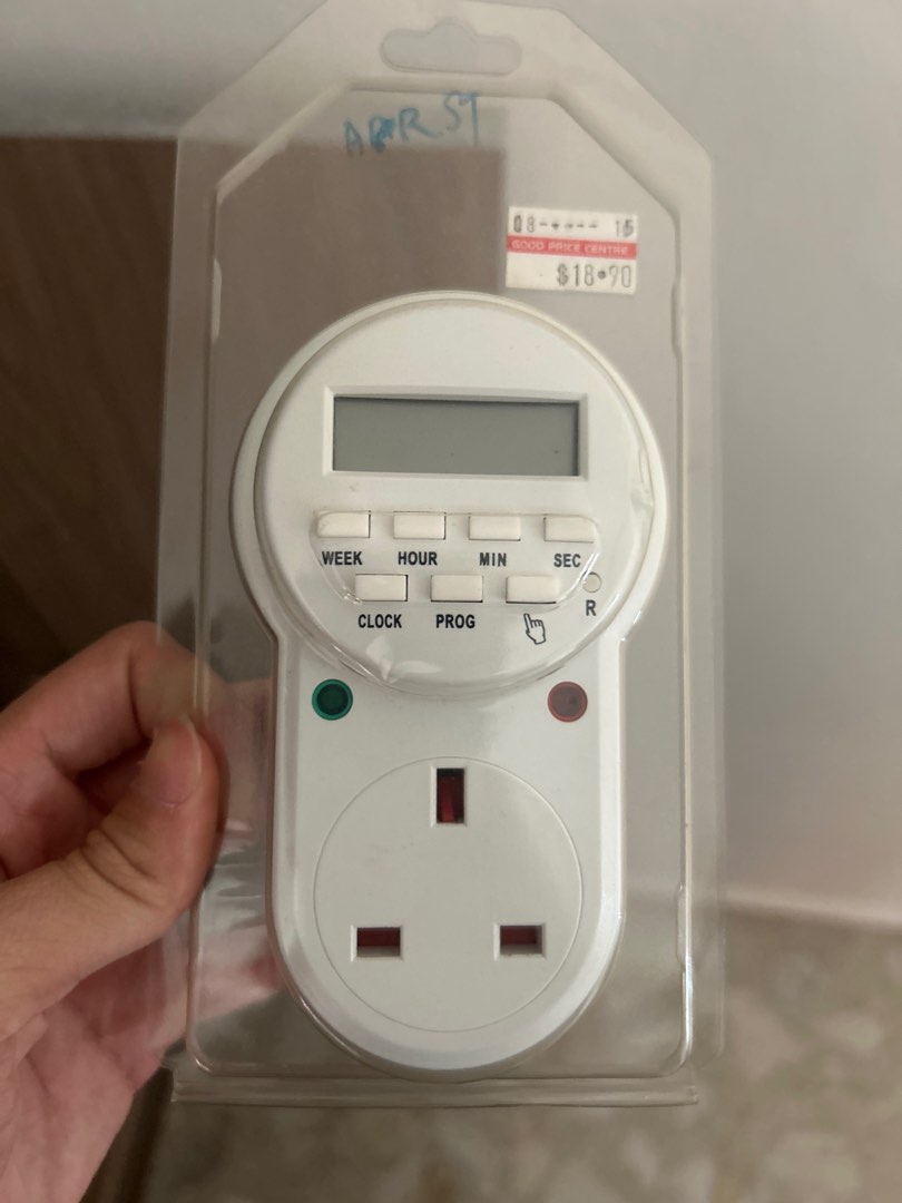 Ete-63A Digital Timer socket, TV & Home Appliances, Other Home Appliances on Carousell