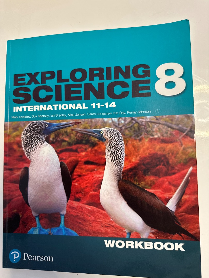 Exploring Science 8 International 11-14 work Book, 興趣及遊戲, 書本 & 文具, 教科書 ...