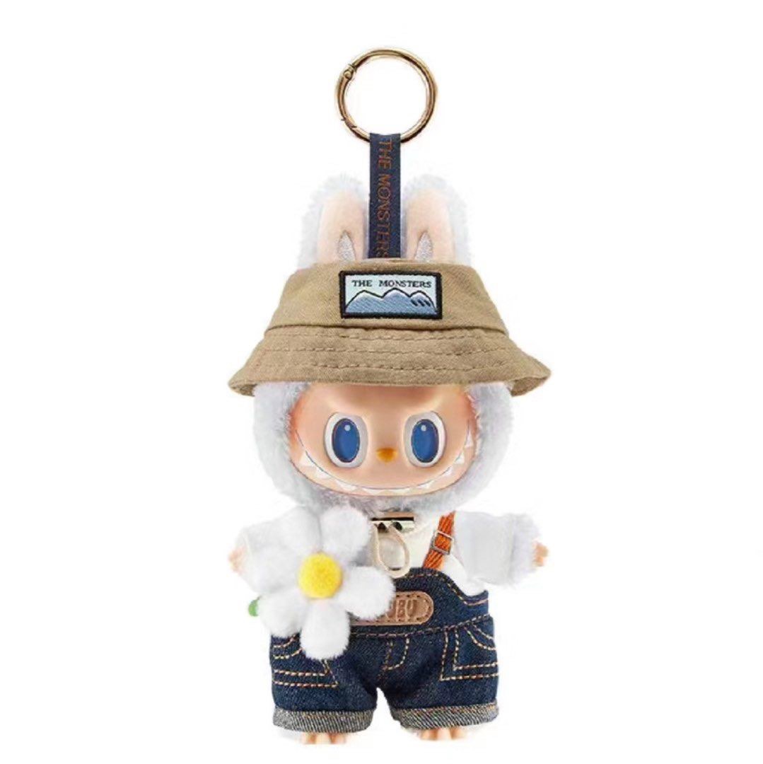 Fall in the wind Labubu Keychain, Hobbies & Toys, Toys & Games on Carousell