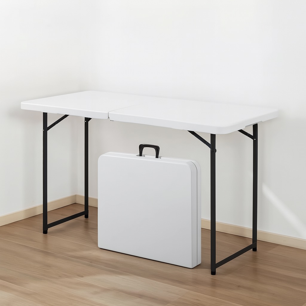 Foldable Dining Table | Portable Folding Table | Space Saving Utility ...