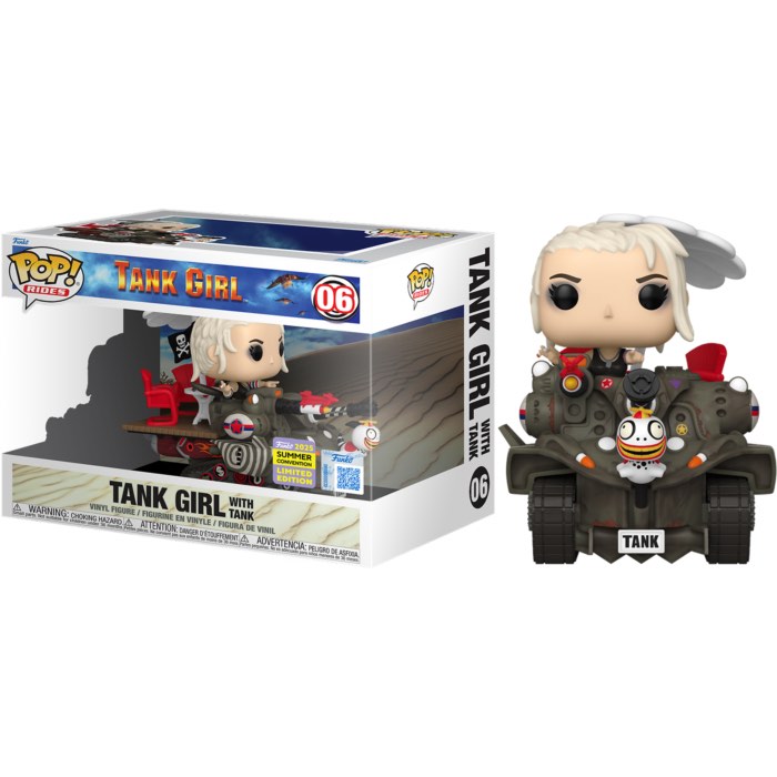 Funko Pop! Rides: Tank Girl - Tank Girl with Tank (2025 Summer ...