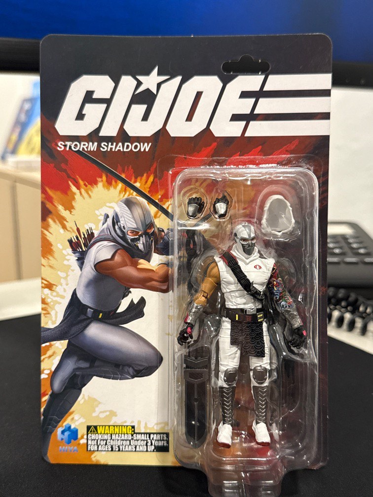 HIYA Toys Exquisite Mini Storm Shadow GI Joe, Hobbies & Toys, Toys ...