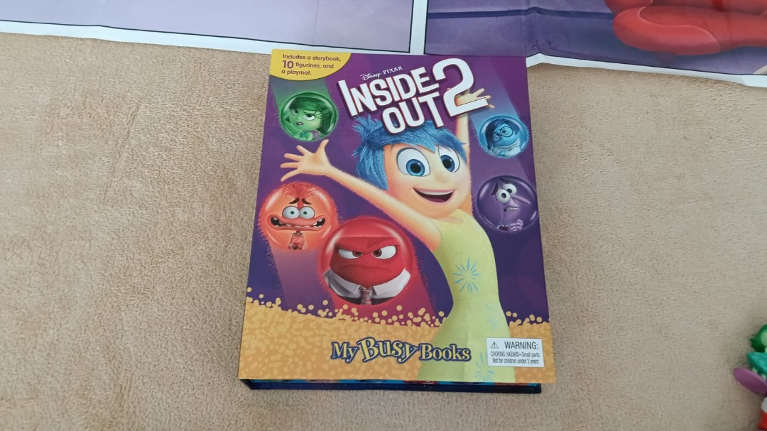 Inside Out 2 My Busy Books - Disney Pixar Activity Set, Hobbies & Toys ...