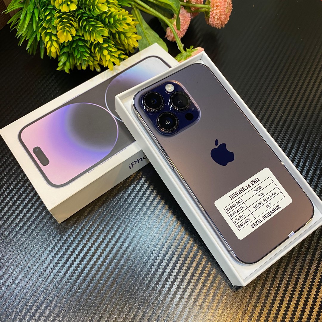 iPhone 14 Pro 256Gb Bea Cukai, Telepon Seluler & Tablet, iPhone, Others ...