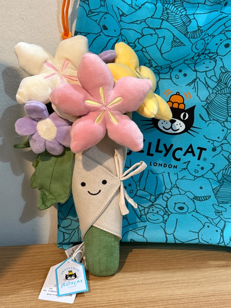 Jellycat Amuseable Flower Bouquet - Brand New, Hobbies & Toys, Toys ...