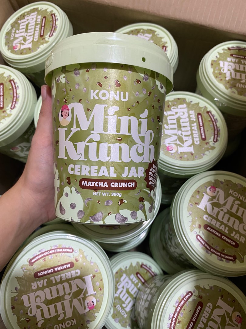 KONU MINI KRUNCH MATCHA 360g, Food & Drinks, Packaged & Instant Food on ...
