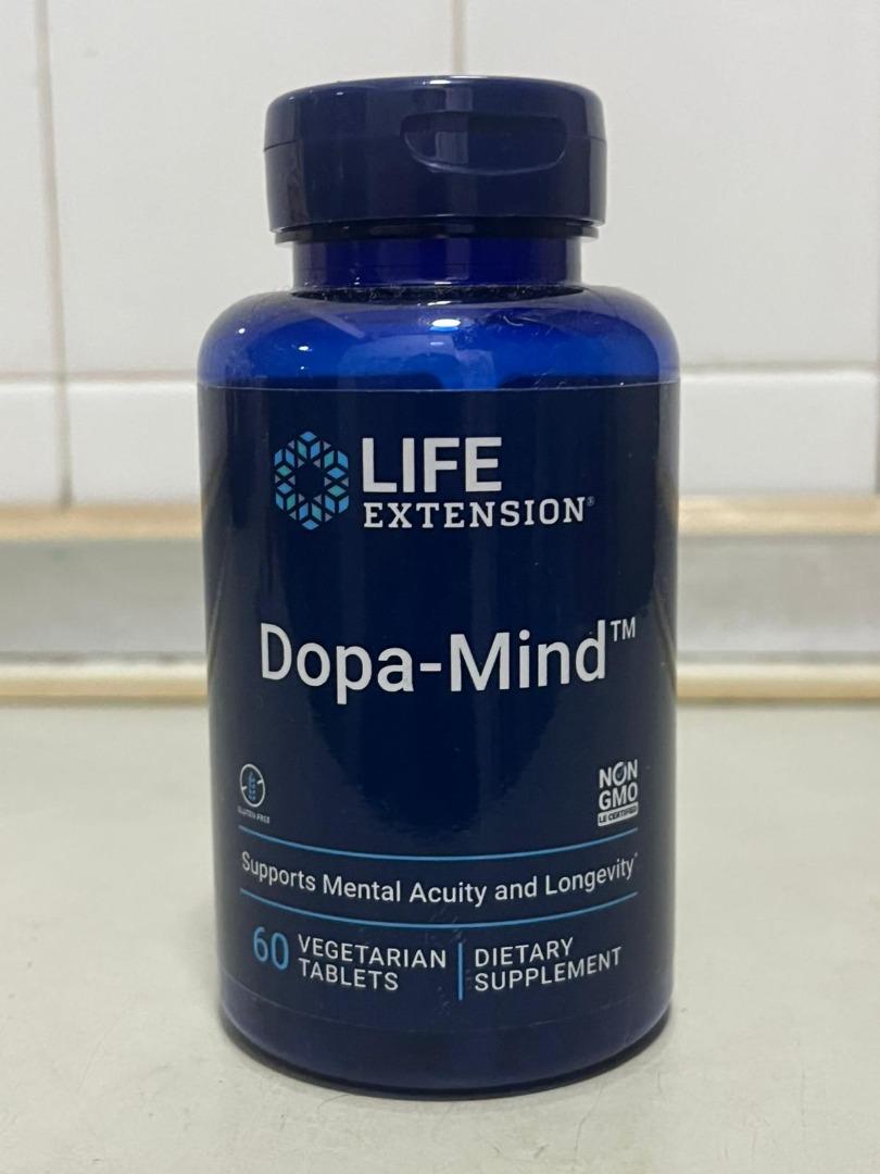 Life Extension Dopa-Mind, 60 Vegetarian Tablets - FOC, Health ...