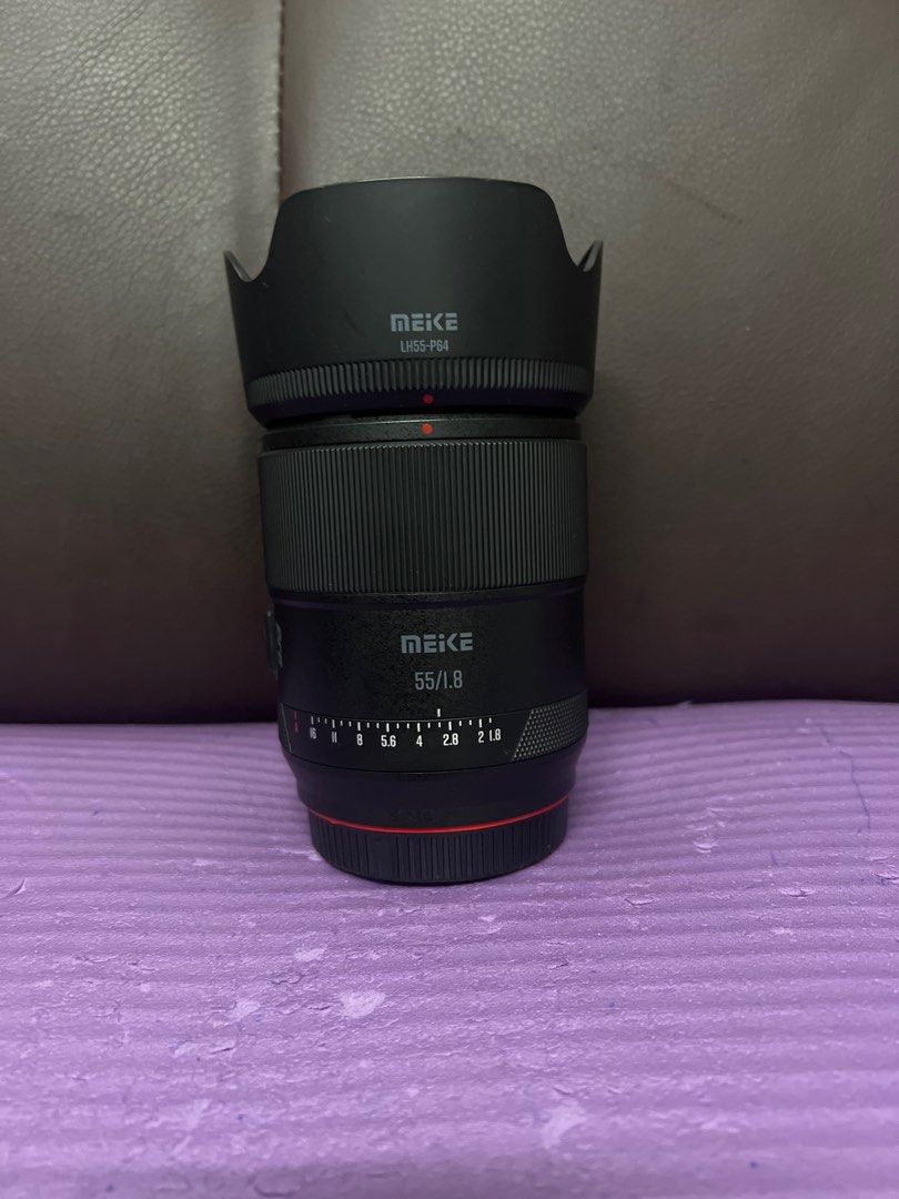 Meike 美科 55 55mm F1.8 AF FF STM Sigma Leica CL L SL Mount, 攝影器材, 鏡頭及裝備 ...
