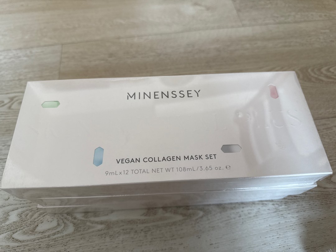 Minenssey Skin Revival Plus Vegan Collagen Mask Set, Beauty & Personal ...