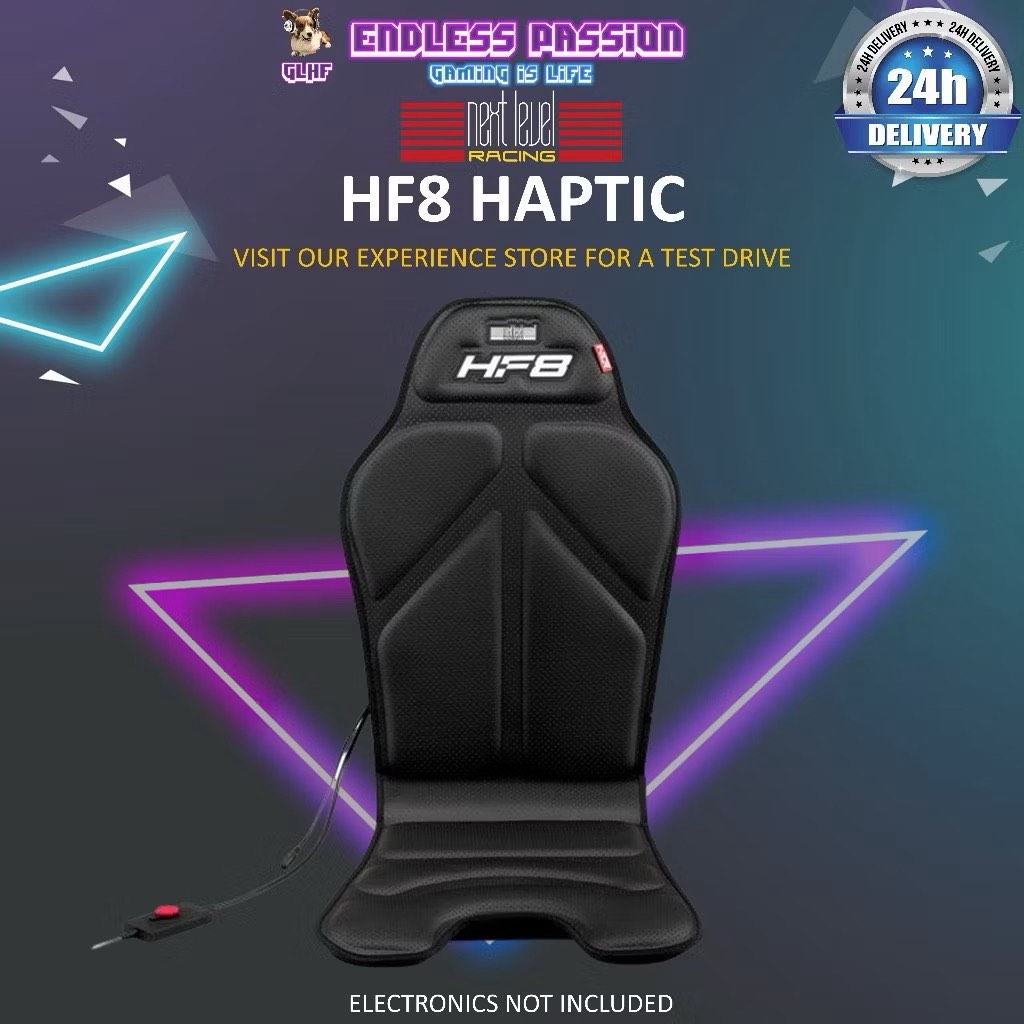 Next Level Racing HF8 - Haptic Feedback Gaming Pad NLR-G001, Video Gaming, Gaming Accessories ...