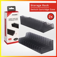 Nintendo Switch Storage Rack Rak Tempat kaset Game Case Card Box Stand ...