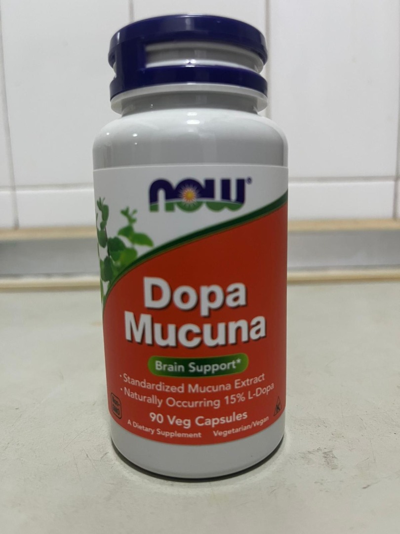 NOW Foods Dopa Mucuna, 90 Veg Capsules - FOC, Health & Nutrition, Health Supplements, Vitamins ...