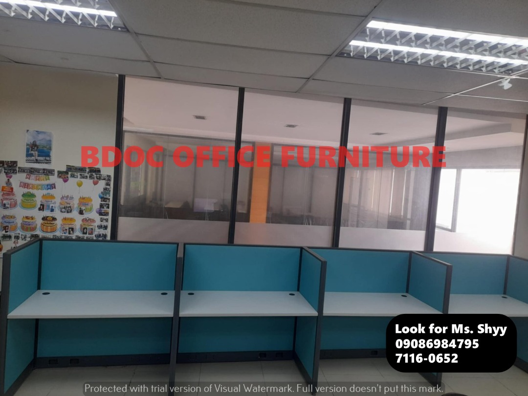 Office Cubicle / Locker / Pantry Chair / Pantry Table / Glass Door ...