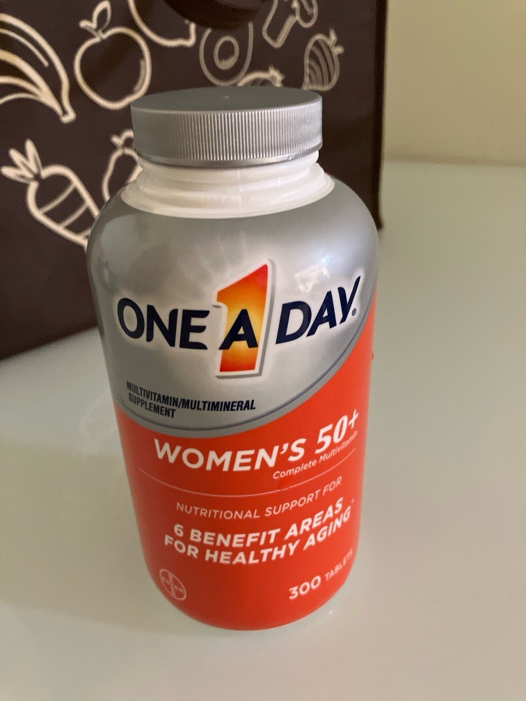One a day multi vitamin/mineral supplement. Women 50+ Complete Vitamin ...