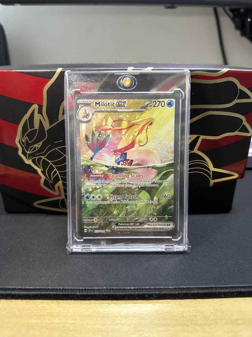 Pokemon - Surging Spark Milotic Ex SIR, Hobbies & Toys, Toys & Games on ...