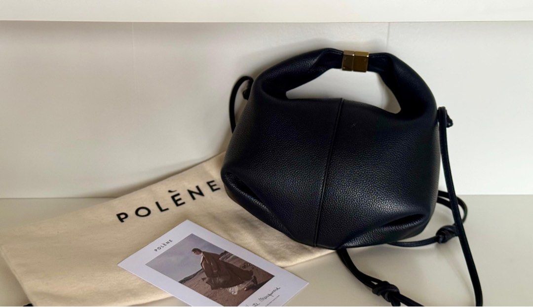 Polene Beri Black Crossbody Bag, Luxury, Bags & Wallets on Carousell