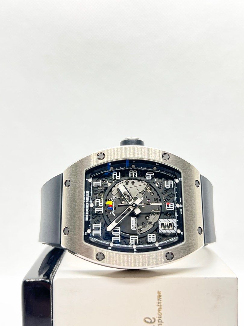 Pre Owned Richard Mille RM 005 WG "Monsoon Cup" Skeleton Dial Automatic ...