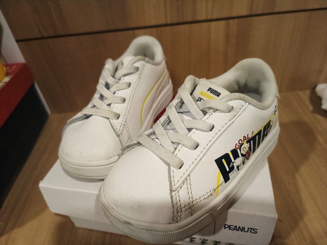 Puma Peanuts shoes, Babies & Kids, Babies & Kids Fashion on Carousell