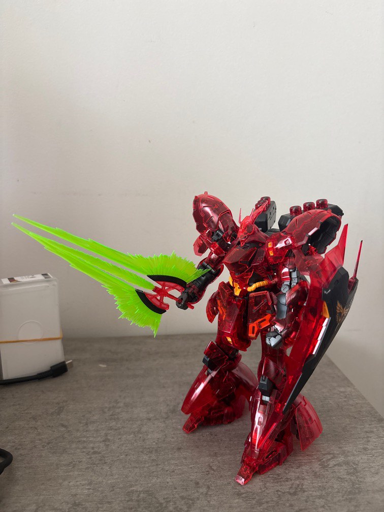 RG Sazabi clear color limited Gundam, Hobbies & Toys, Toys & Games on ...