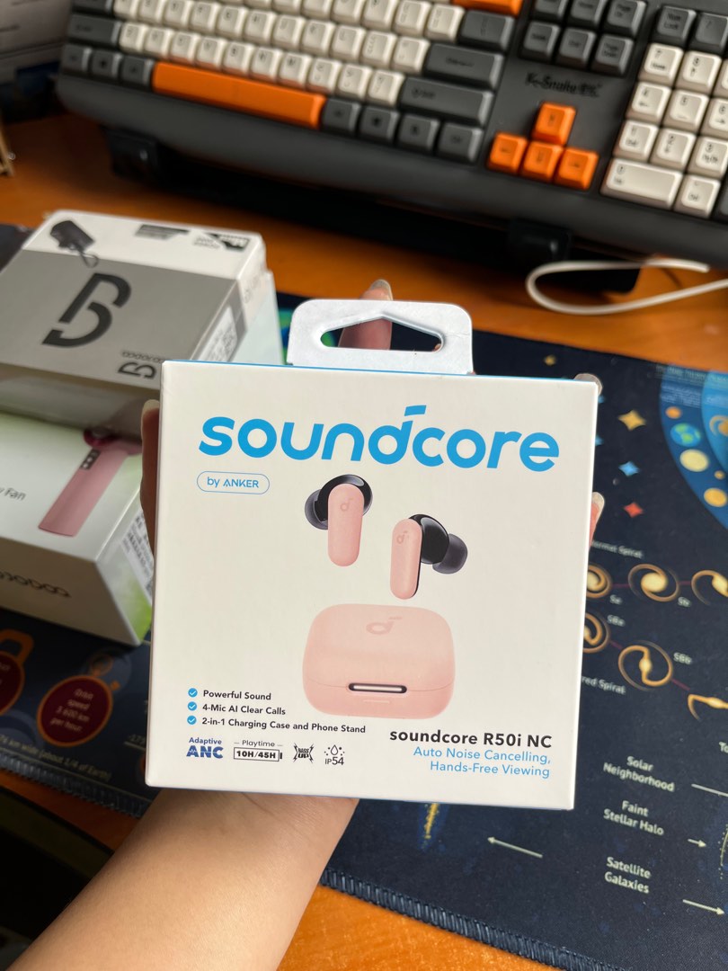 Soundcore R50i NC by Anker adaptive active noise cancellation (ANC ...