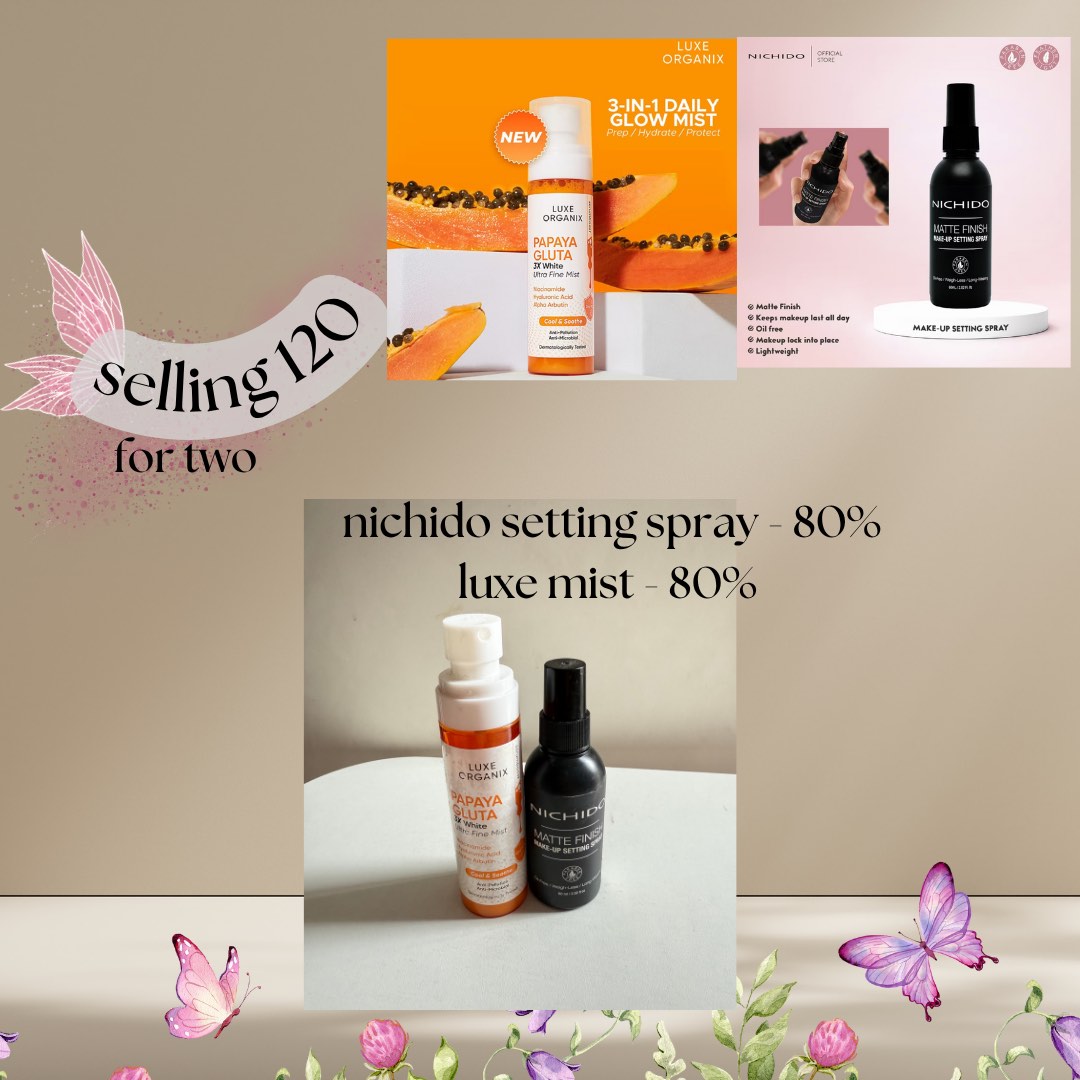 SPRAY MIST AND SETTING SPRAY, Beauty & Personal Care, Face, Makeup on ...