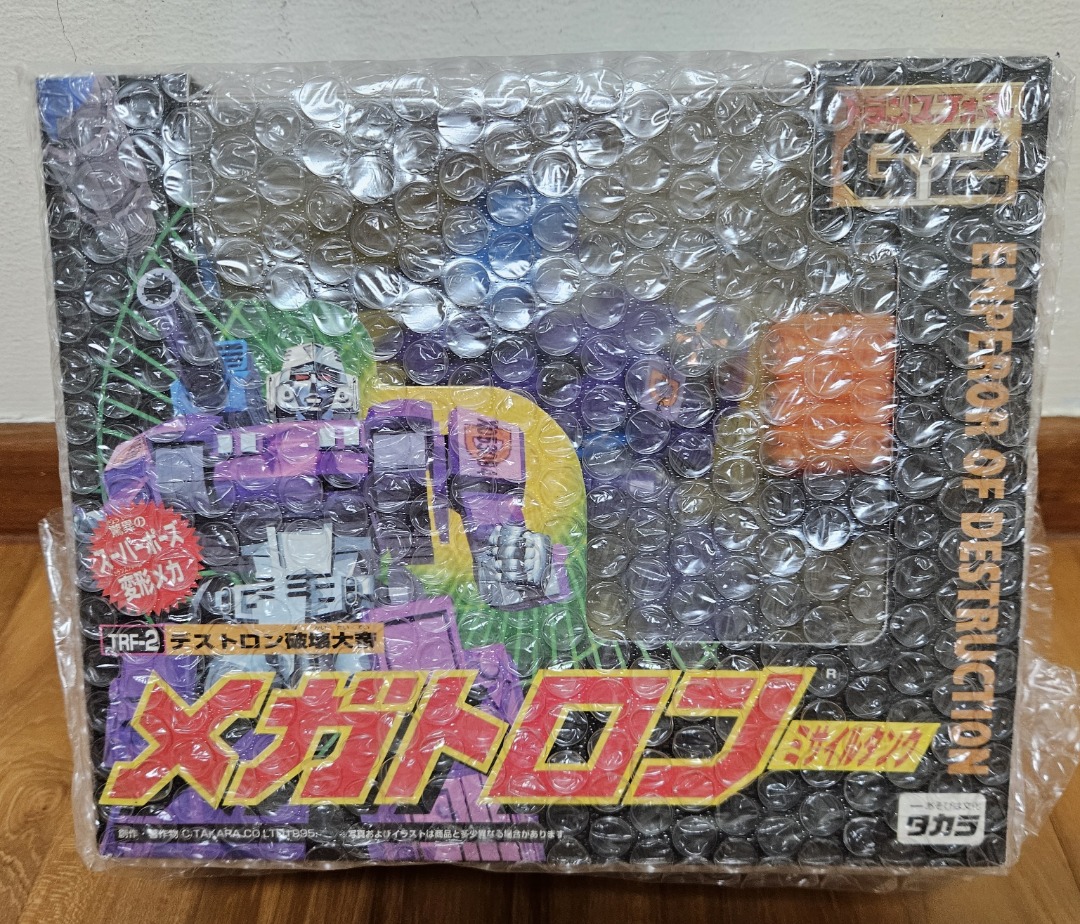 Takara Transformers G2 Megatron Emperor of Destruction Missile Tank TRF ...