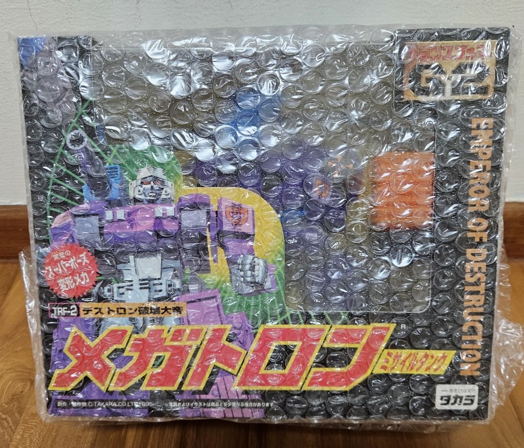 Takara Transformers G2 Megatron Emperor of Destruction Missile Tank TRF ...