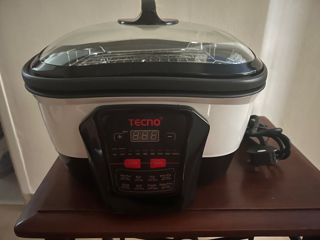Tecno 8-in-1 Multi Cooker TMC 5005, TV & Home Appliances, Kitchen ...