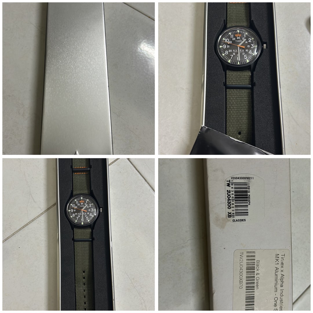 Timex x alpha industries, Men's Fashion, Watches & Accessories, Watches ...