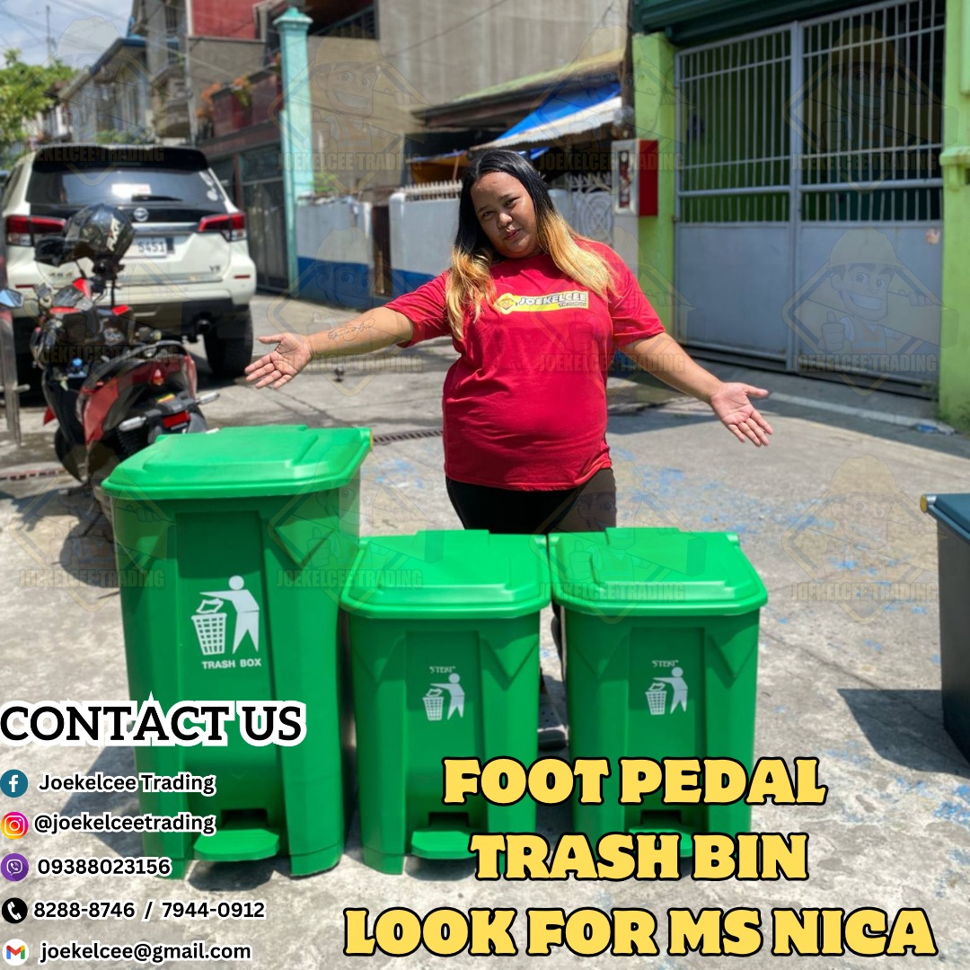 TRASH BIN FOOT PEDAL, Furniture & Home Living, Cleaning & Homecare ...