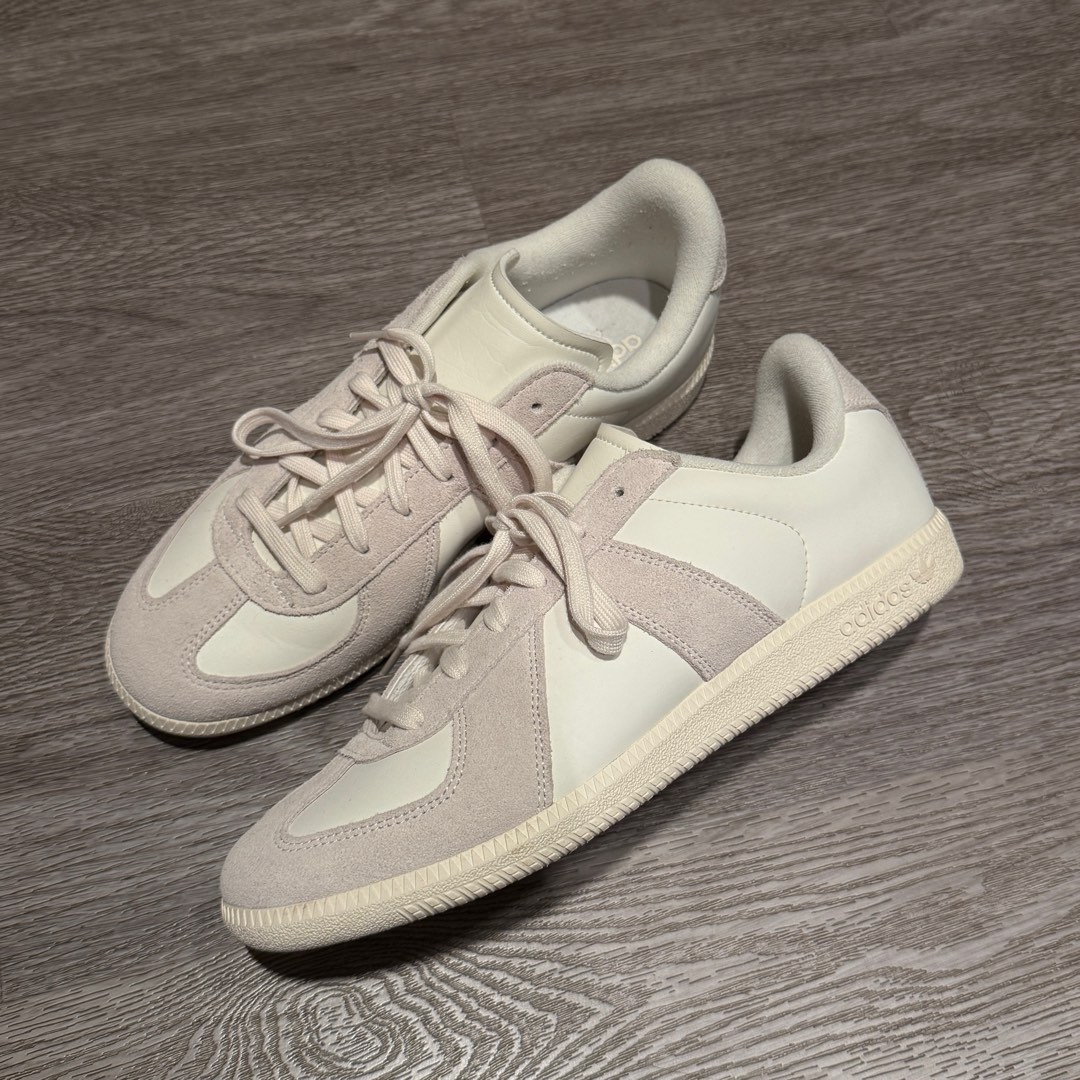 [US 11] Adidas BW Army GAT White Suede German Army Trainer, Men's ...