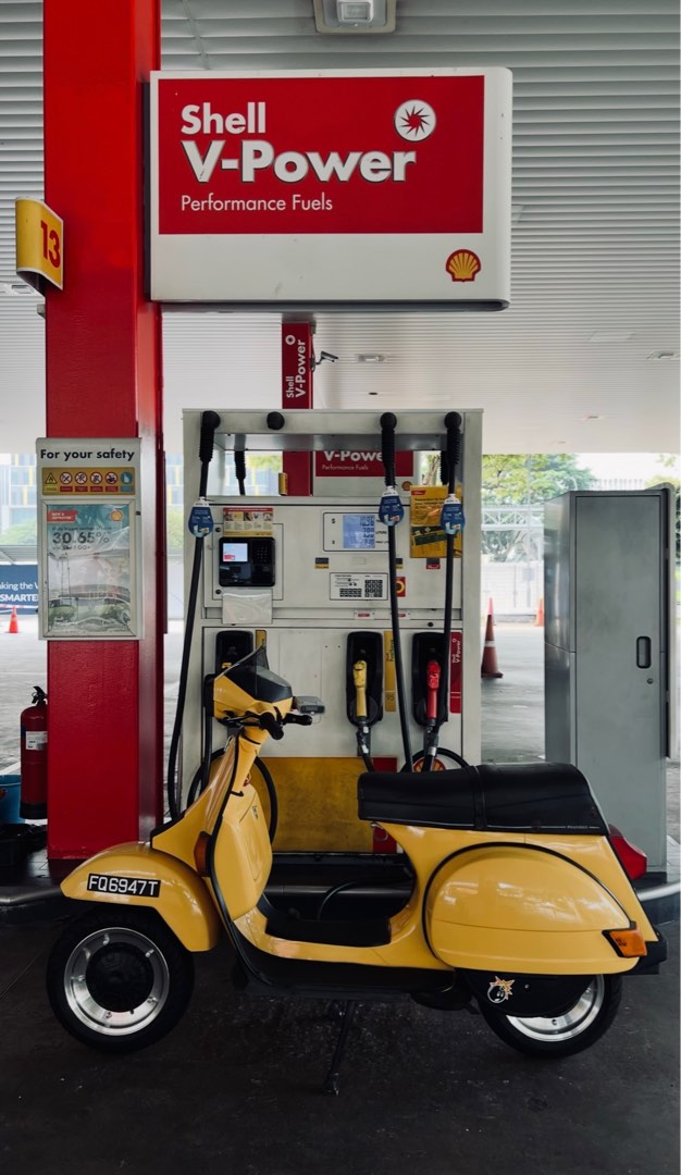 VESPA EXCEL 150, Motorcycles, Motorcycles for Sale, Class 2B on Carousell