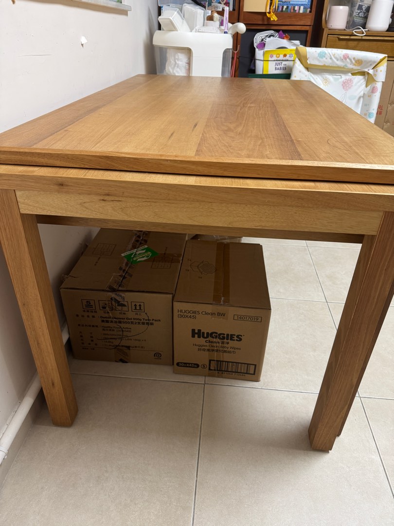 實木YOSHIKEI - DAN EXTENSION TABLE 連BENCH, 傢俬＆家居, 傢俬, 桌子 - Carousell