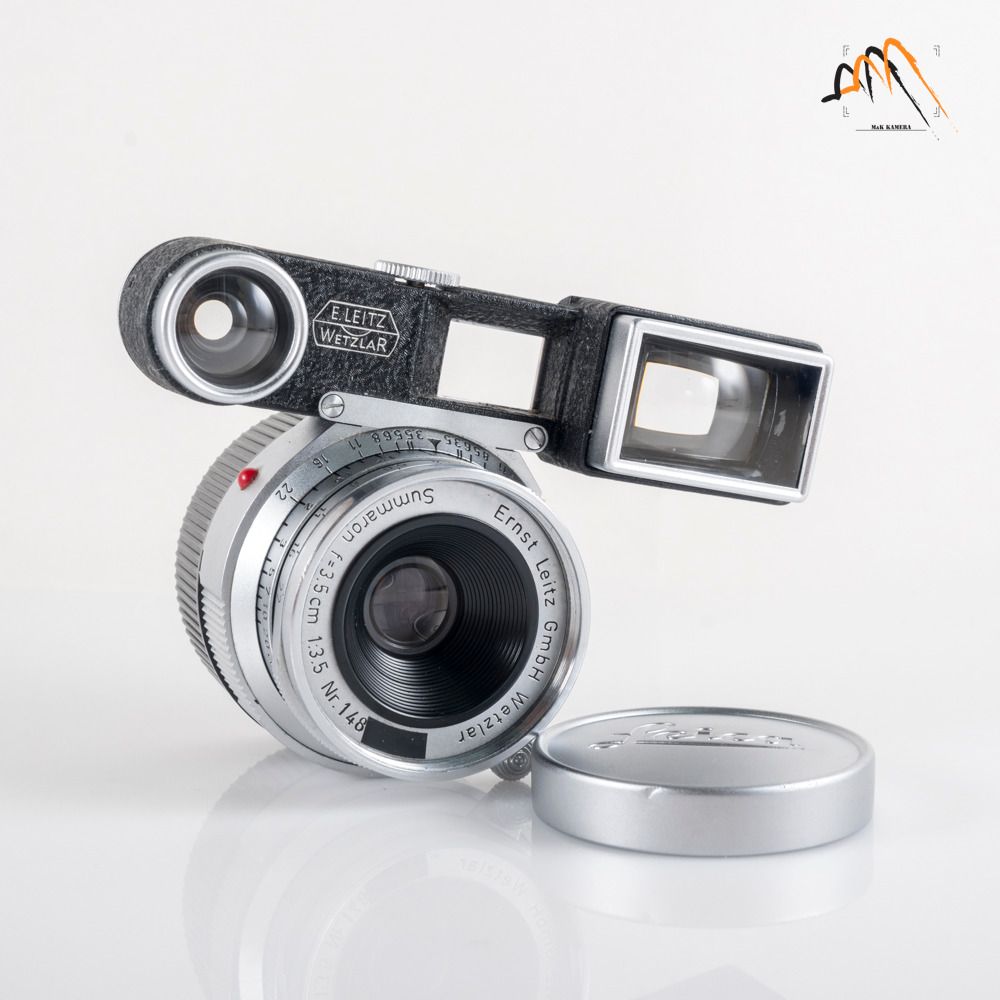 最近對焦0.65 Leica Summaron M 35mm F/3.5 Goggle Lens Yr.1957 Germany #23541 ...