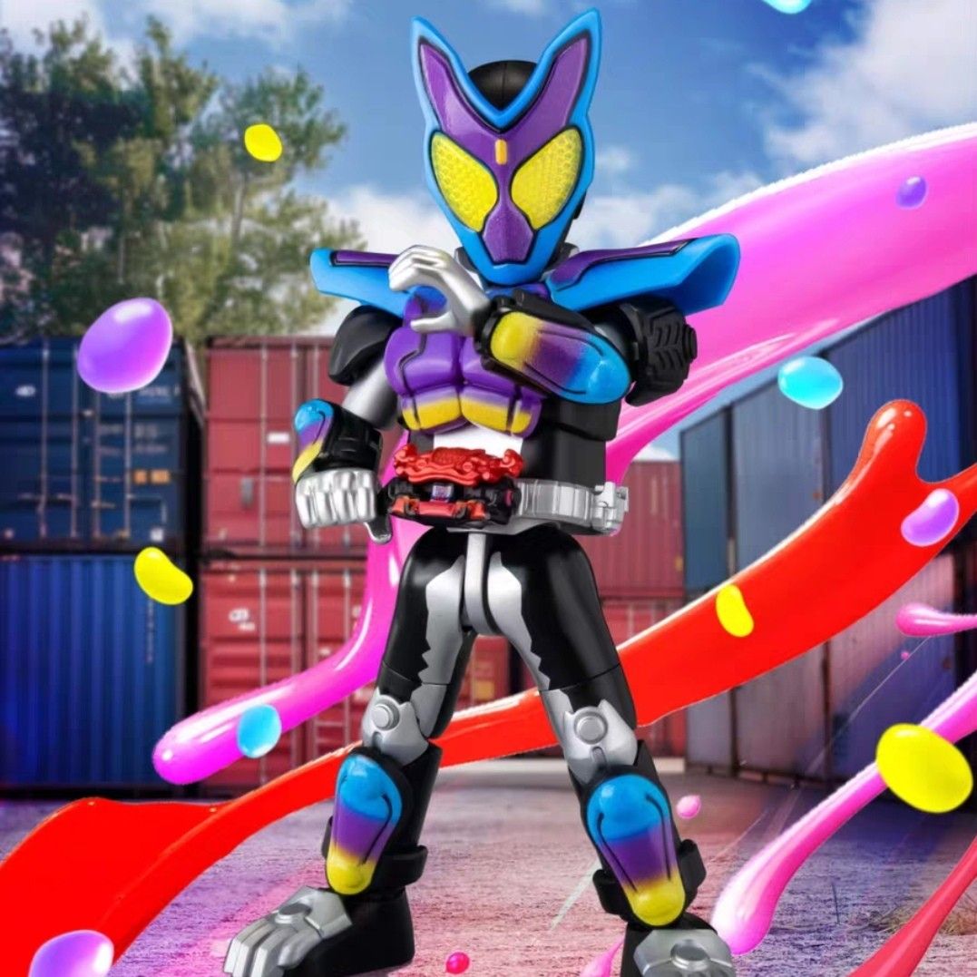 [12cm] BLOKEES Original Galaxy Part 4 Masked Kamen Rider GAVV Building ...