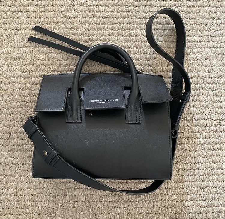 Aesthetic pleasure mini isolation, Fesyen Wanita, Tas & Dompet di Carousell