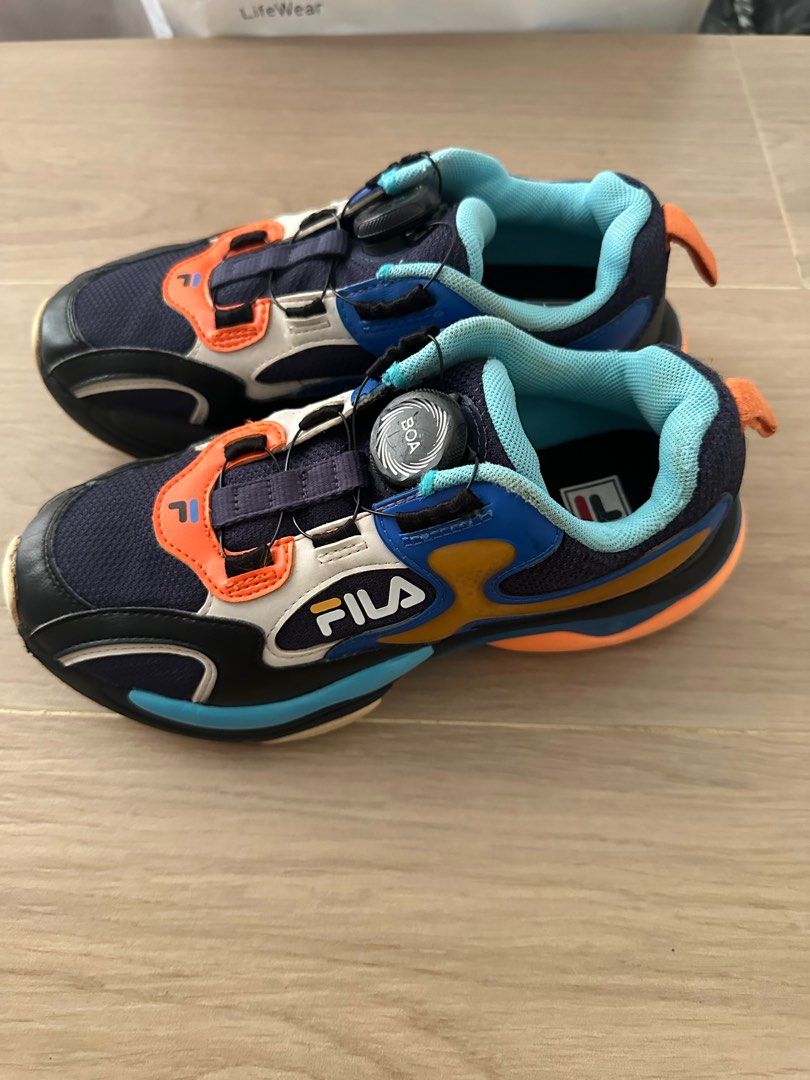 Authentic FILA Kids Boa system, Bayi & Anak, Lainnya di Carousell