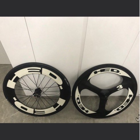 authentic hed carbon wheelset, Sports Equipment, Bicycles & Parts, Parts & Accessories on Carousell