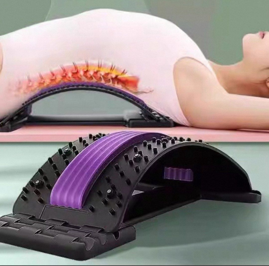 Back stretcher for pain relief, Health & Nutrition, Braces, Support ...
