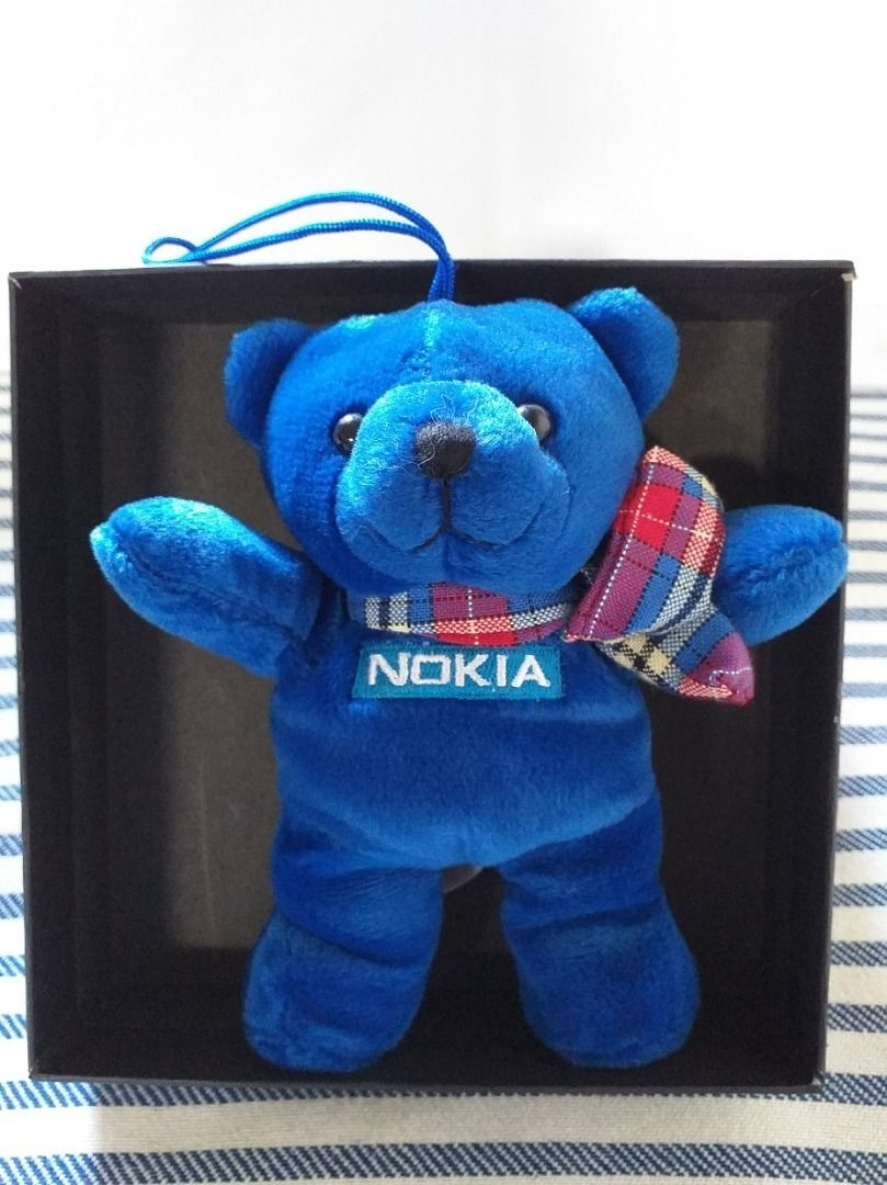 Boneka Nokia Teddy Bear (150*80*150mm), Antik, Pajangan di Carousell