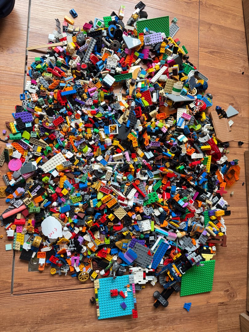 Bulk LEGO Bricks - Assorted Colors and Sizes, Hobbies & Toys, Toys ...