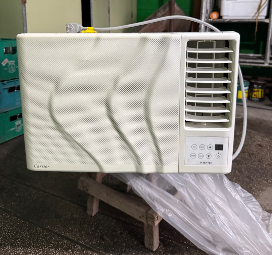 Carrier window type inverter, TV & Home Appliances, Air Conditioning ...