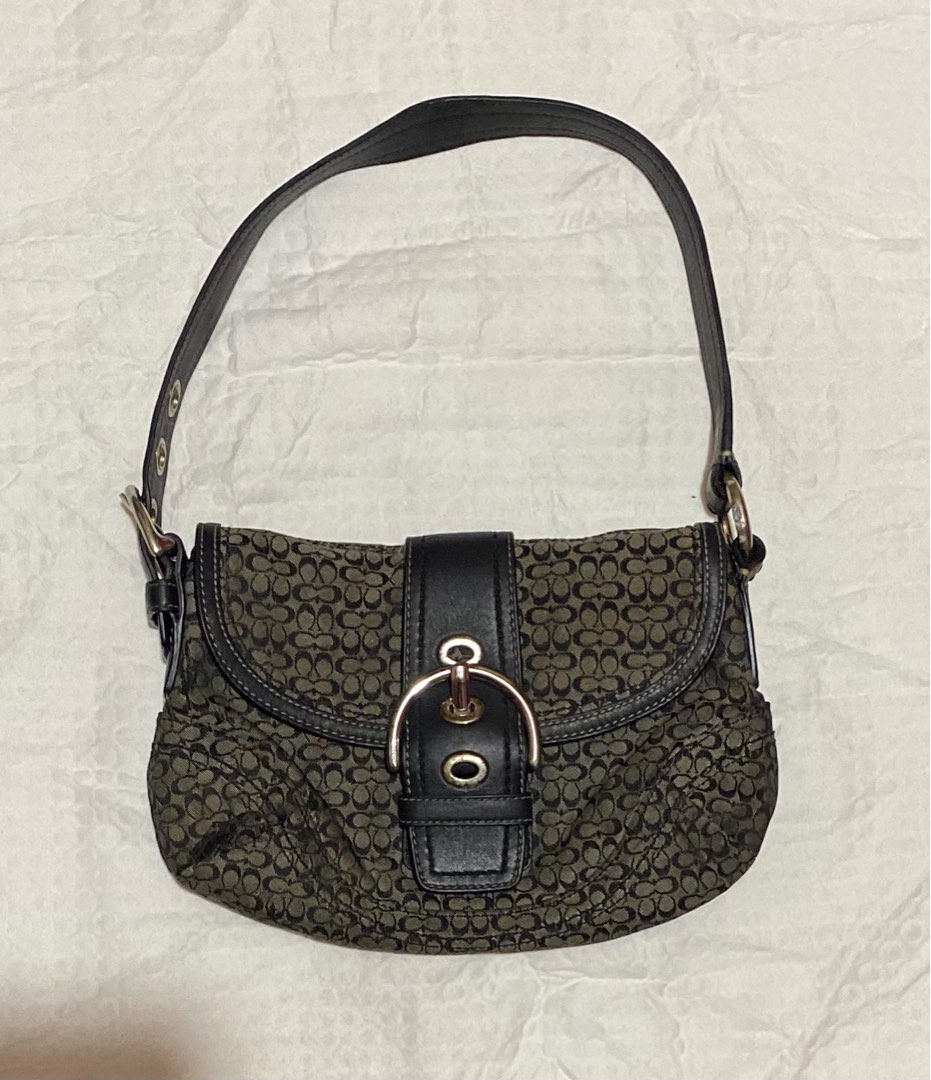 Coach Soho Mini Signature Bag, Luxury, Bags & Wallets on Carousell