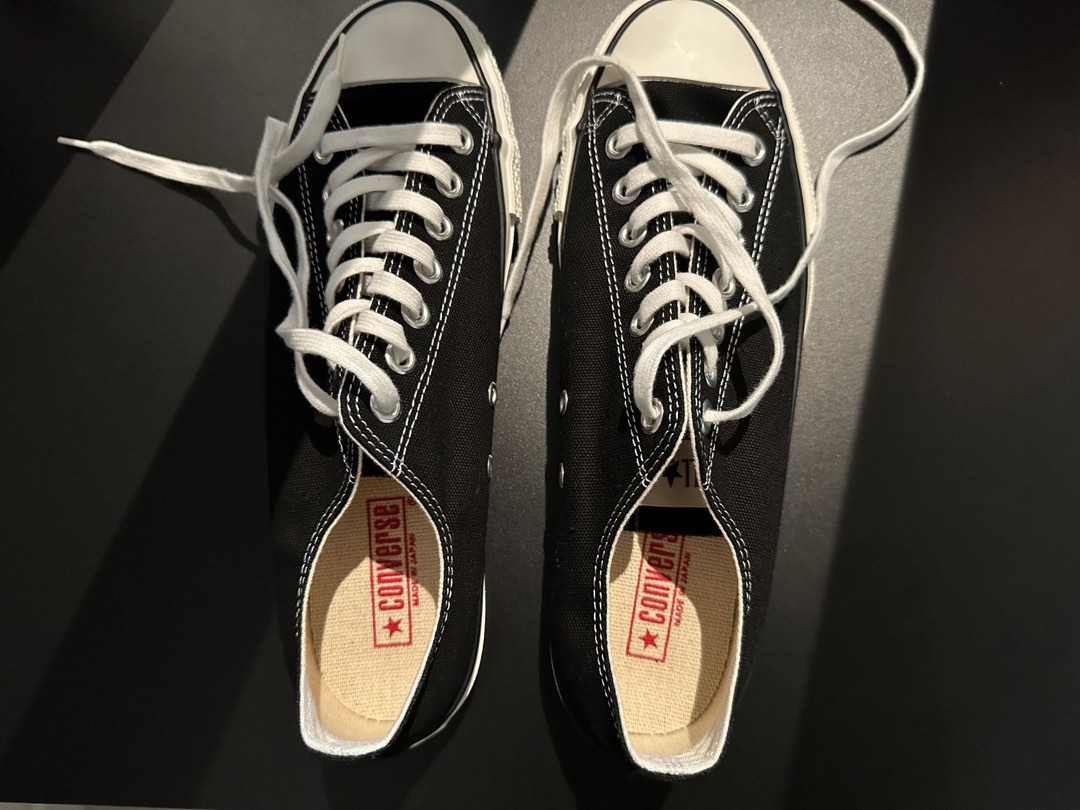 Converse Made In Japan Chuck Taylor All Star 70 Ox Low Black, Men's ...