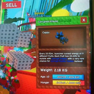 Corrupt Kitsune - Grow a Garden, Video Gaming, Video Games, Others on ...