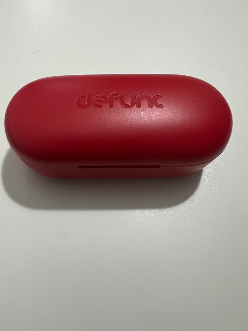 Defunc TRUE BASIC Wireless Earbuds - Red, Audio, Earphones on Carousell