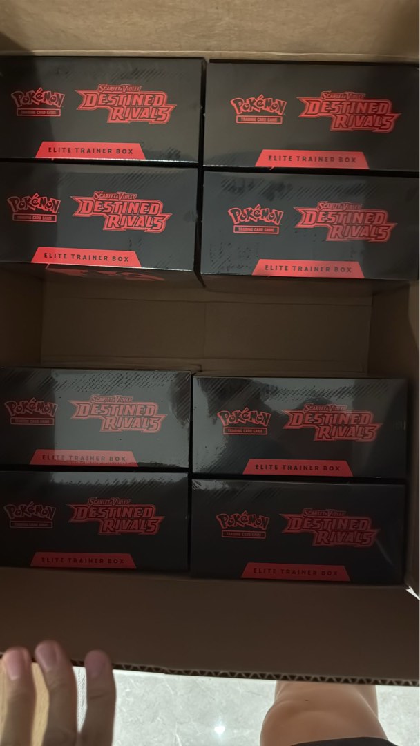 Destined Rival ETB (Ready Stock), Hobbies & Toys, Toys & Games on Carousell