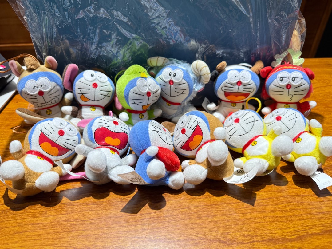 Doraemon 12 Chinese Zodiac Signs, Hobbies & Toys, Toys & Games on Carousell