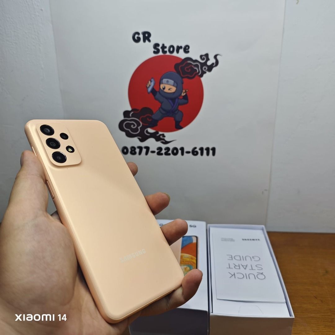 EX SEIN RARE COLOR SAMSUNG GALAXY A23 5G 6/128 SIAP PAKAI FULLSET ...